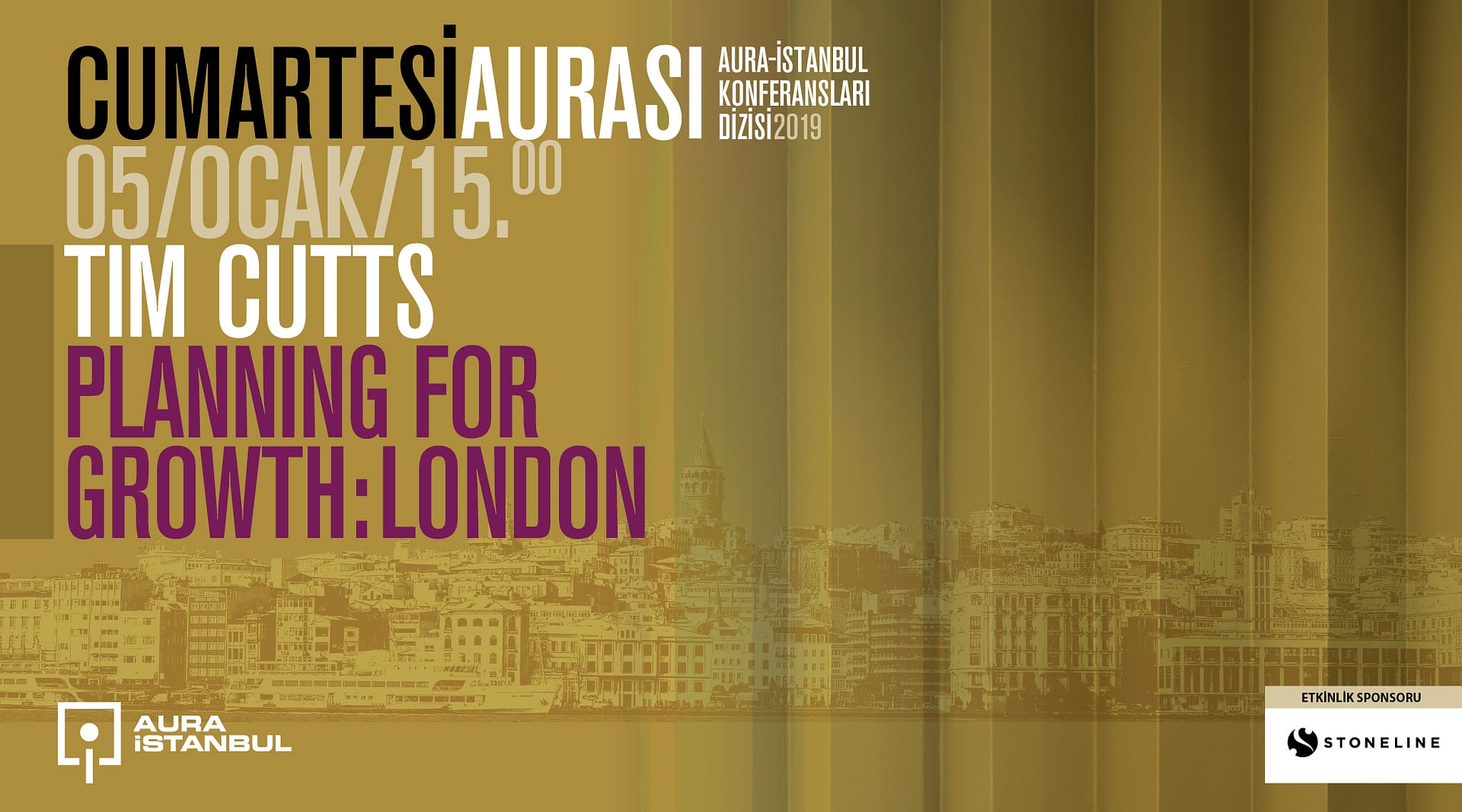 CUMARTESİ AURASI: Tim Cutts “Plannıng for Growth: London” | Aura İstanbul